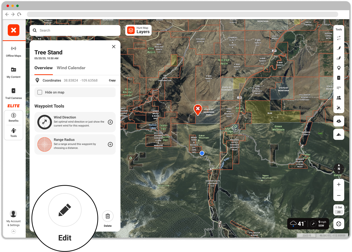 Editing and organizing Markups (Waypoints, Routes, Lines, Shapes, and ...